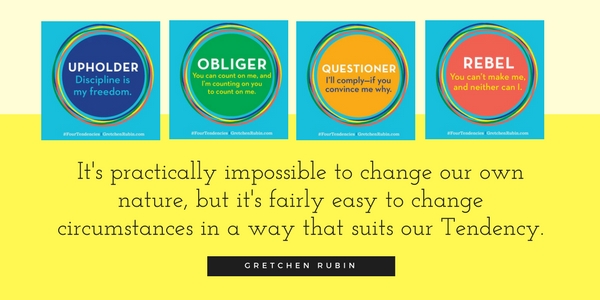 Using the four tendencies in real life – Minimalist Musings in Mataró